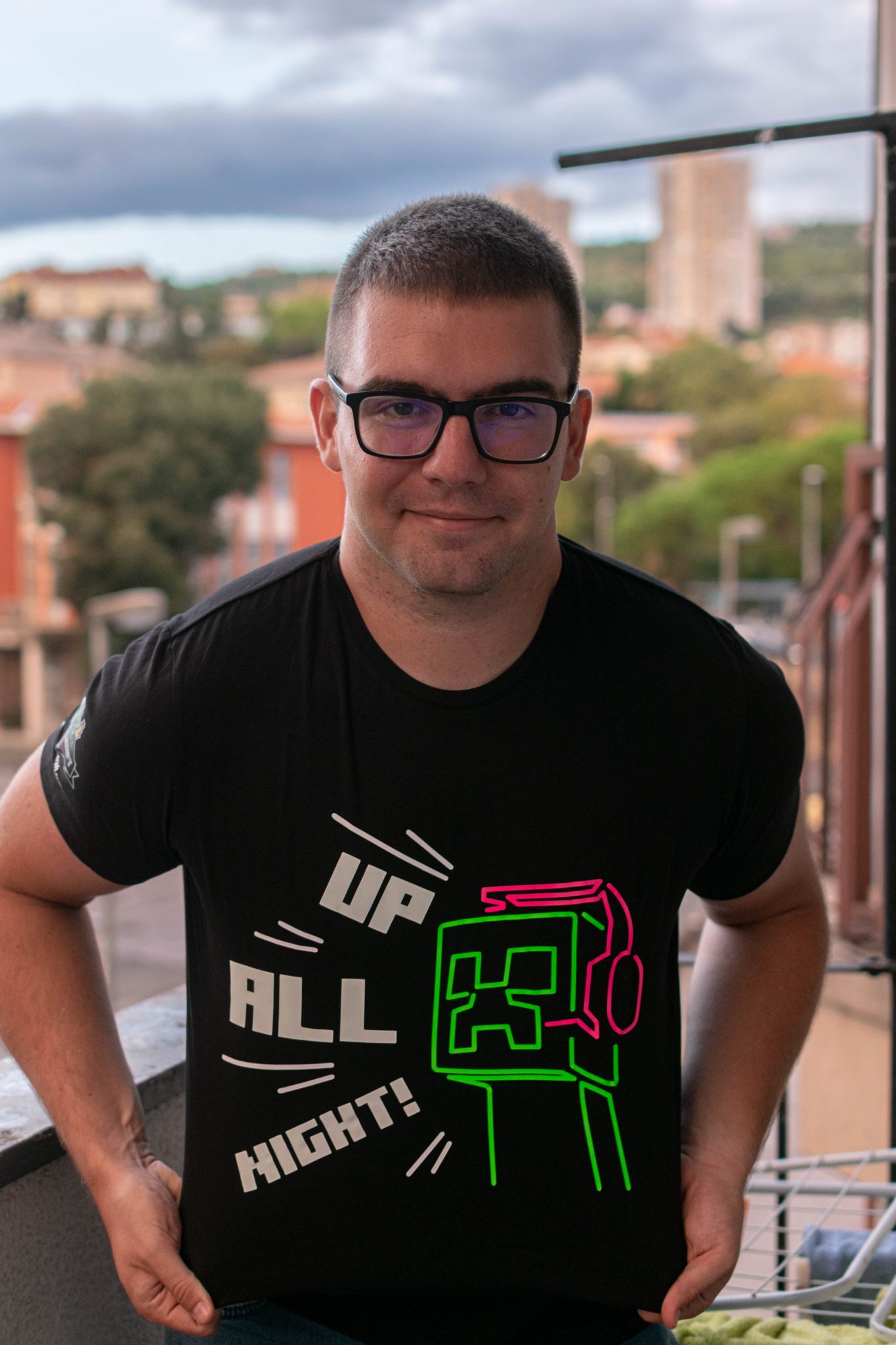 Majica "Up All Night" - SERB-CRAFT