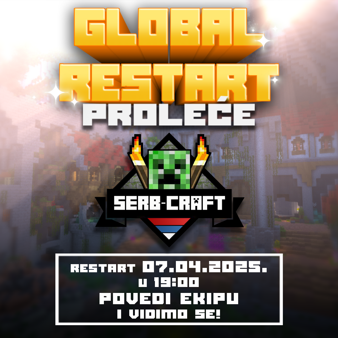 Global Restart - PROLEĆE 2025. Najava - SERB-CRAFT